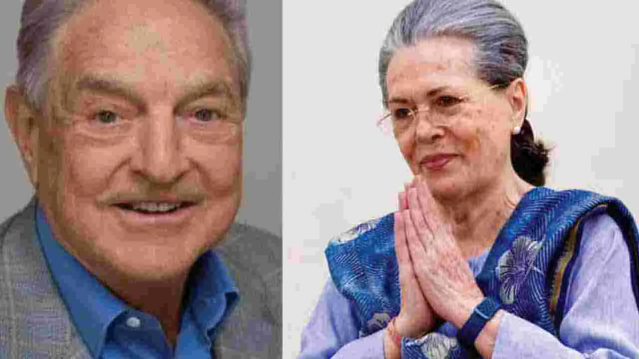 జార్జ్ సోరోస్ నిధులు సమకూర్చే సంస్థతో సోనియా! – Nijam Today